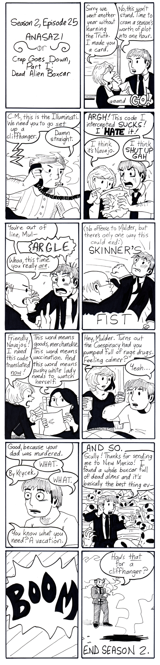 Season 2, Episode 25: Anasazi – Monster of the Week