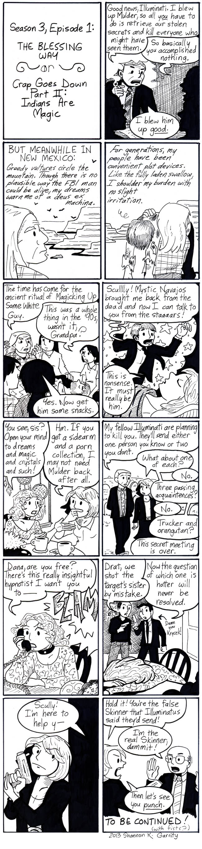 Season 3, Episode 1: The Blessing Way – Monster of the Week