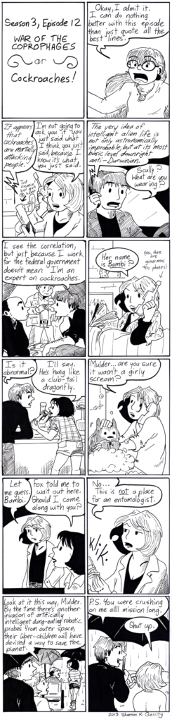 Season 3, Episode 12: War of the Coprophages – Monster of the Week