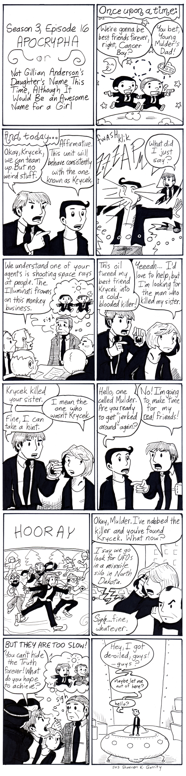 Season 3, Episode 16: Apocrypha – Monster of the Week