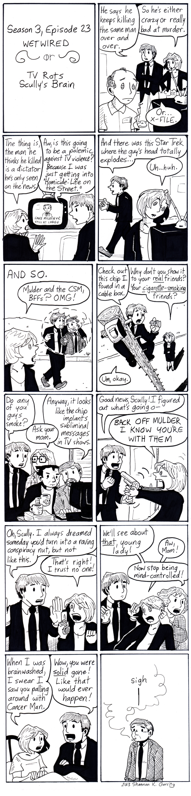 Season 3, Episode 23: Wetwired – Monster of the Week