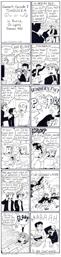 Season 4, Episode 8: Tunguska – Monster of the Week