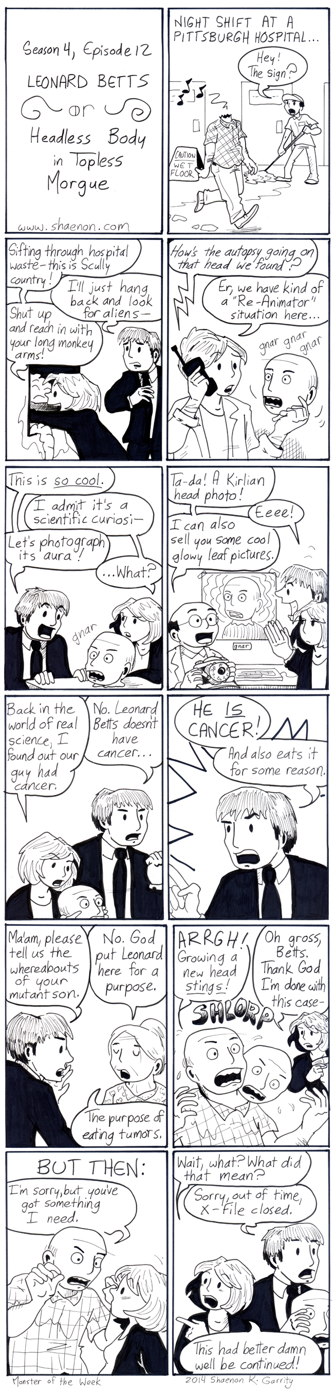 Season 4, Episode 12: Leonard Betts – Monster of the Week