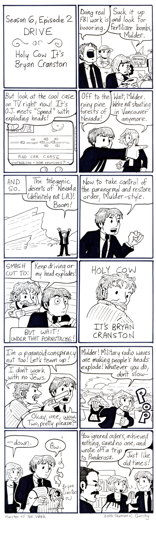 Season 6, Episode 2: Drive – Monster of the Week